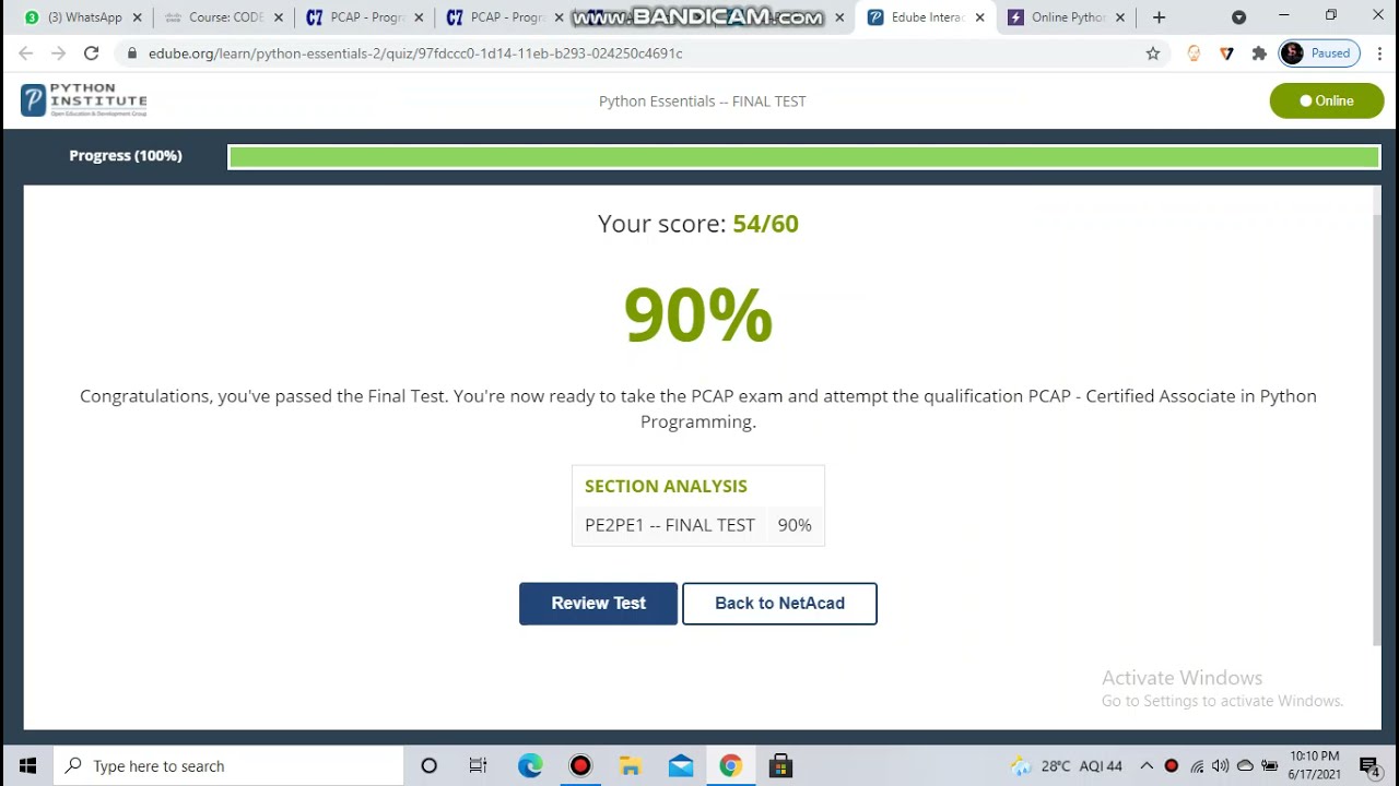 Cisco Python Essentials Final Test Youtube