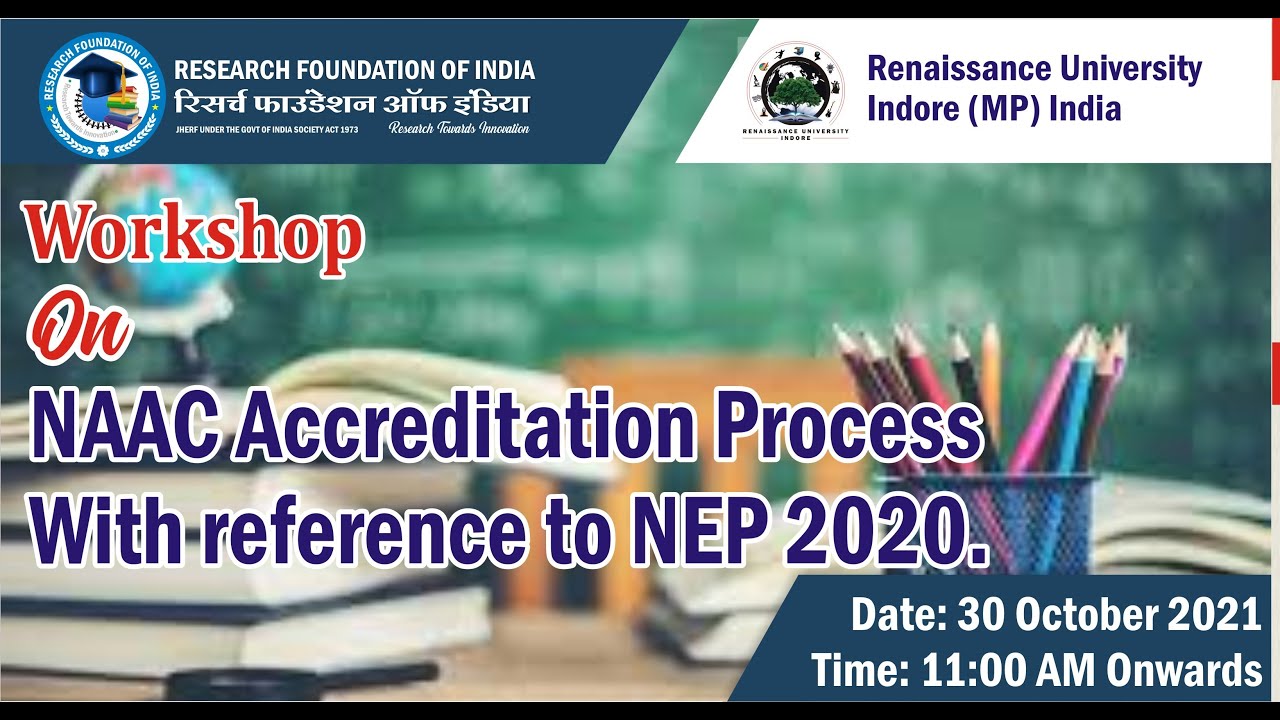 Workshop On Naac Accreditation Process Youtube