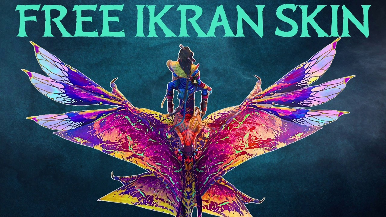 Free Ikran Skin Upper Plains Dancing Waters Pattern Avatar