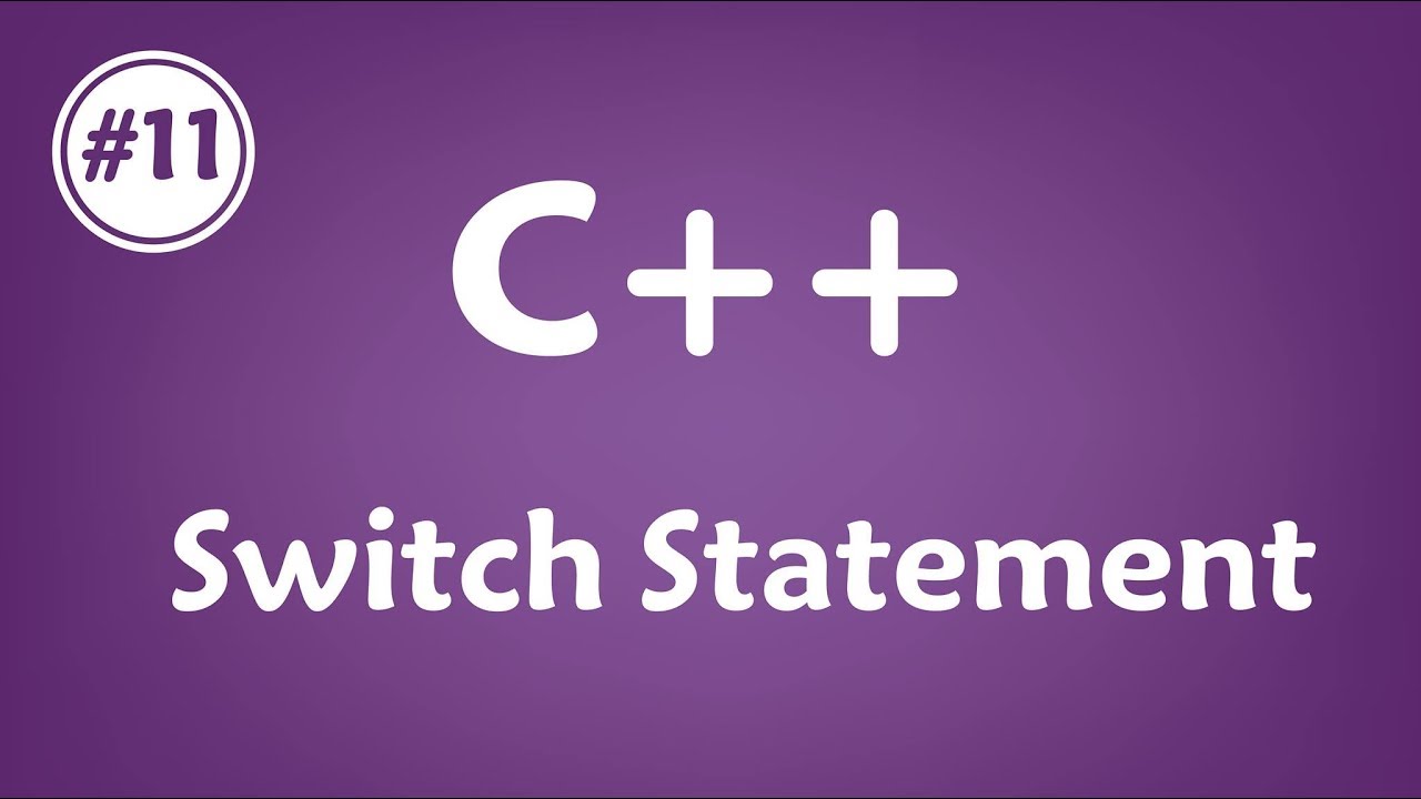 11 C Switch Statement Youtube