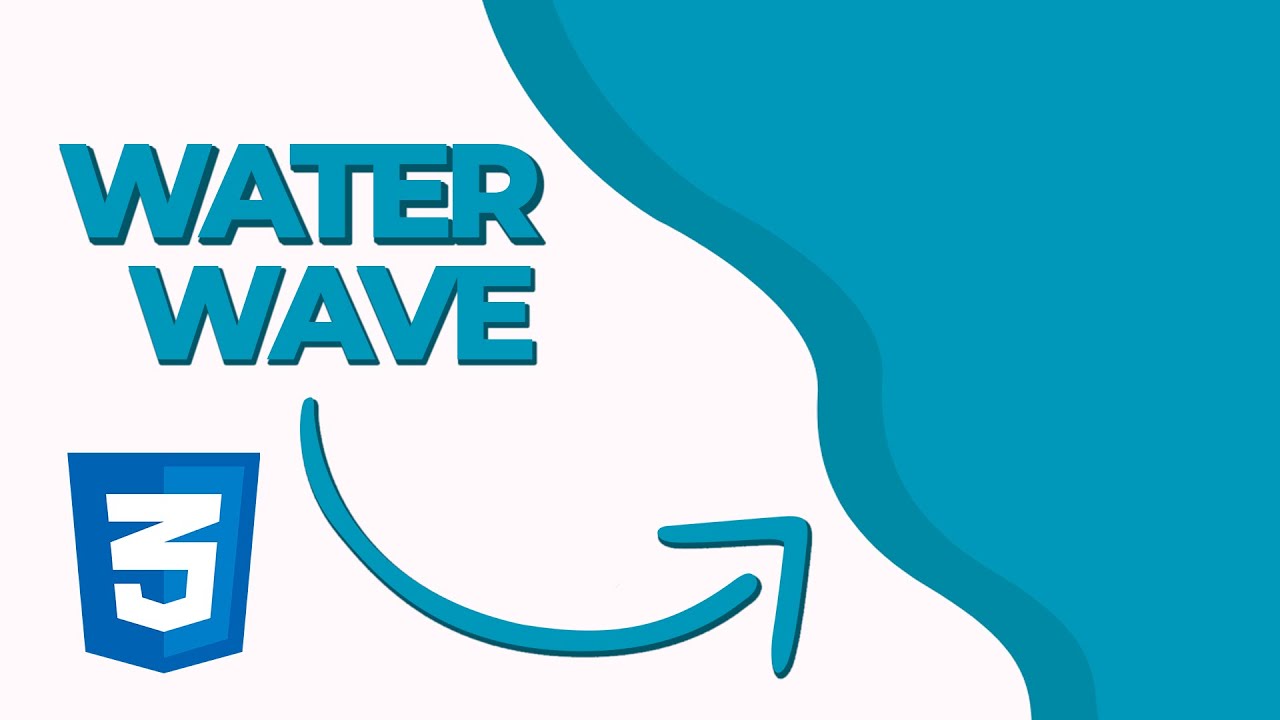 Pure Css Water Wave Simple Animation Background Using Svg Wave Effect