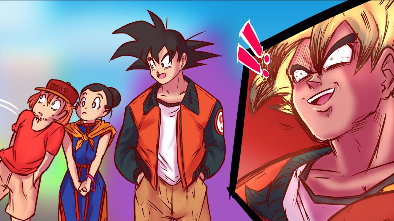 Goku Takes Chi Chi On A Date Instantly Regrets It Dbz Comic Dub
