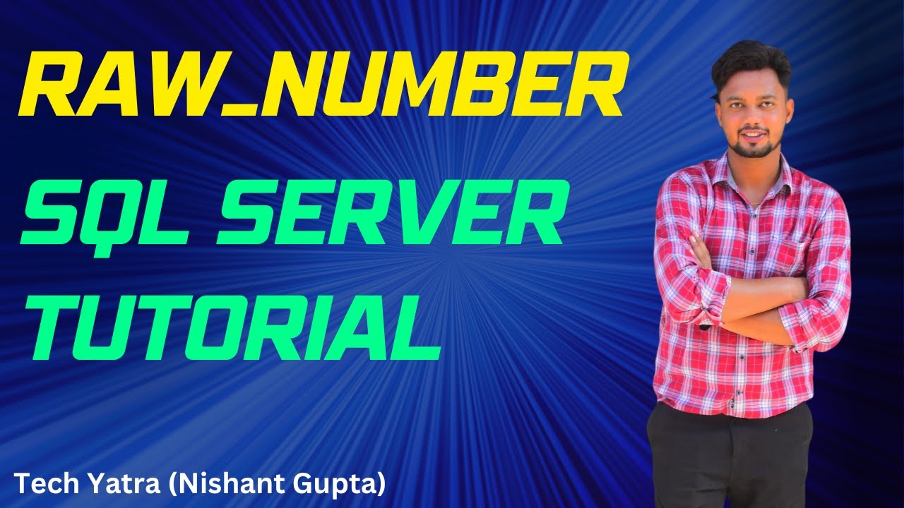 Sql Server Row Number Function Exposed Youtube