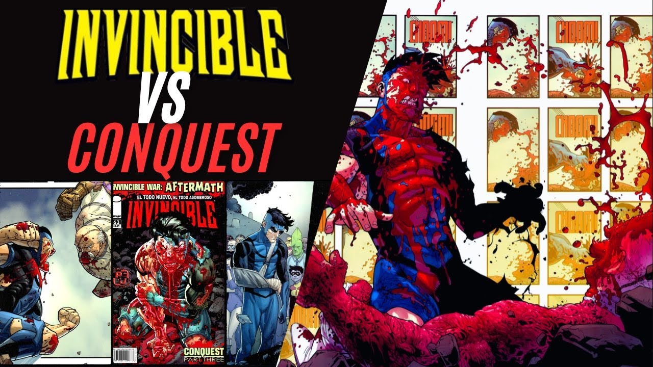 Conquest Vs Invencible Parte 2 Comic Narrado 6 Youtube