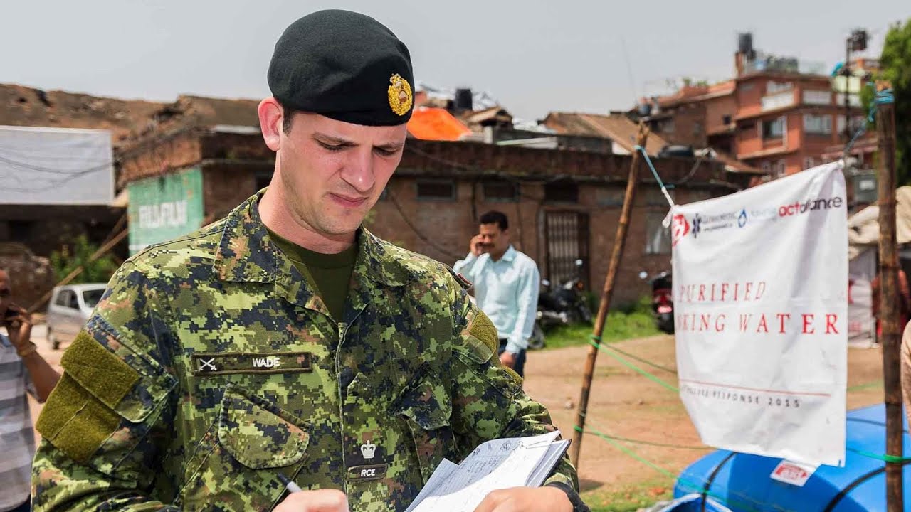 Canadian Armed Forces Engineer Officer English 2021 Youtube