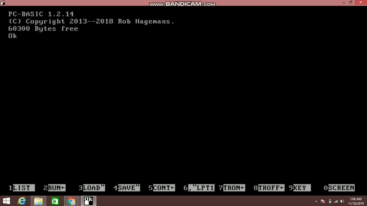 Program To Find Sum Gw Basic Pc Basic Youtube
