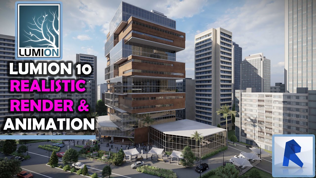 Realistic Render Lumion 10 Animation High Rise Building Youtube