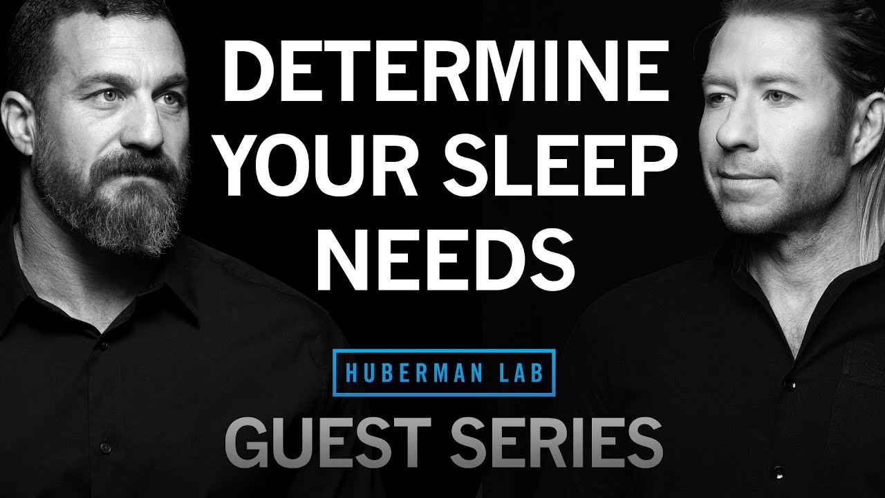 Dr Matthew Walker The Biology Of Sleep Your Unique Sleep Needs
