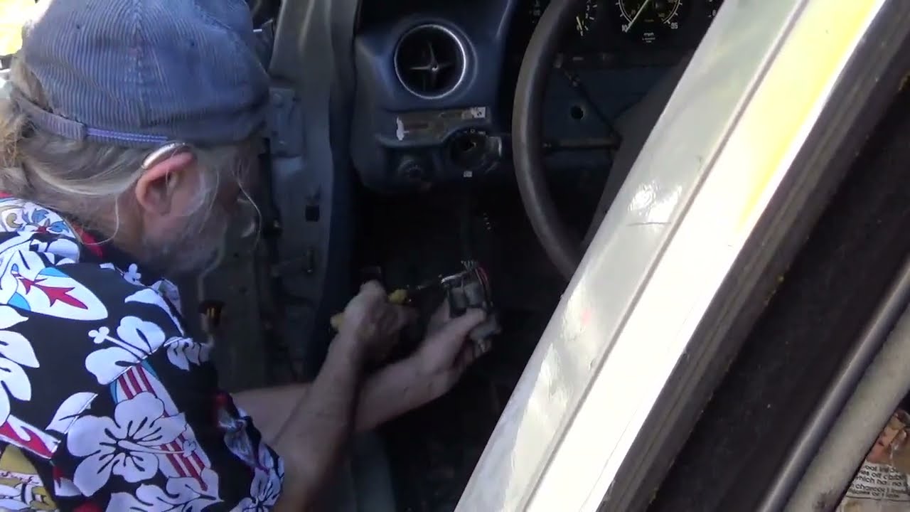 Mercedes Benz W123 Headlight Switch Removal Youtube