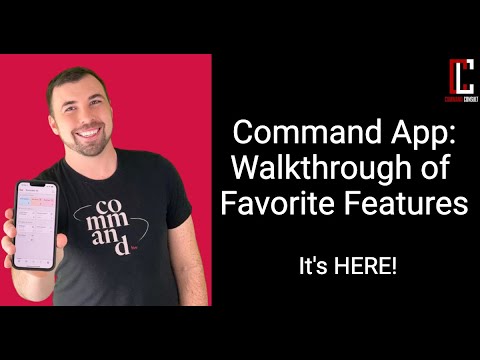 Command App Walkthrough Of Favorite Features Youtube