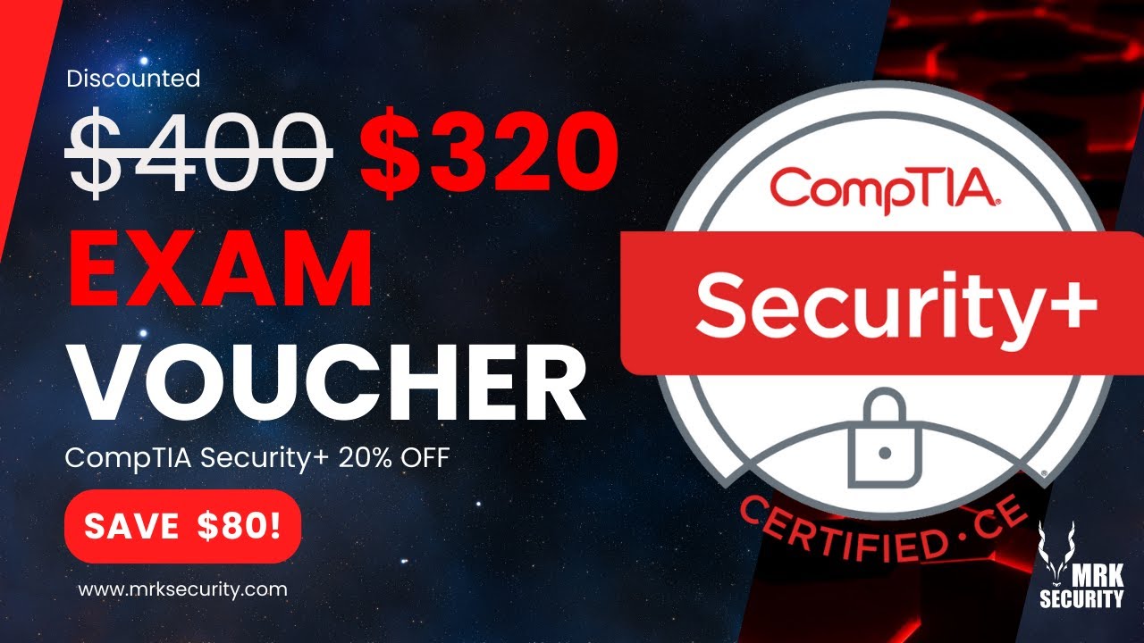 Voucher 320 Comptia Security Exam Voucher Comptia Security Plus
