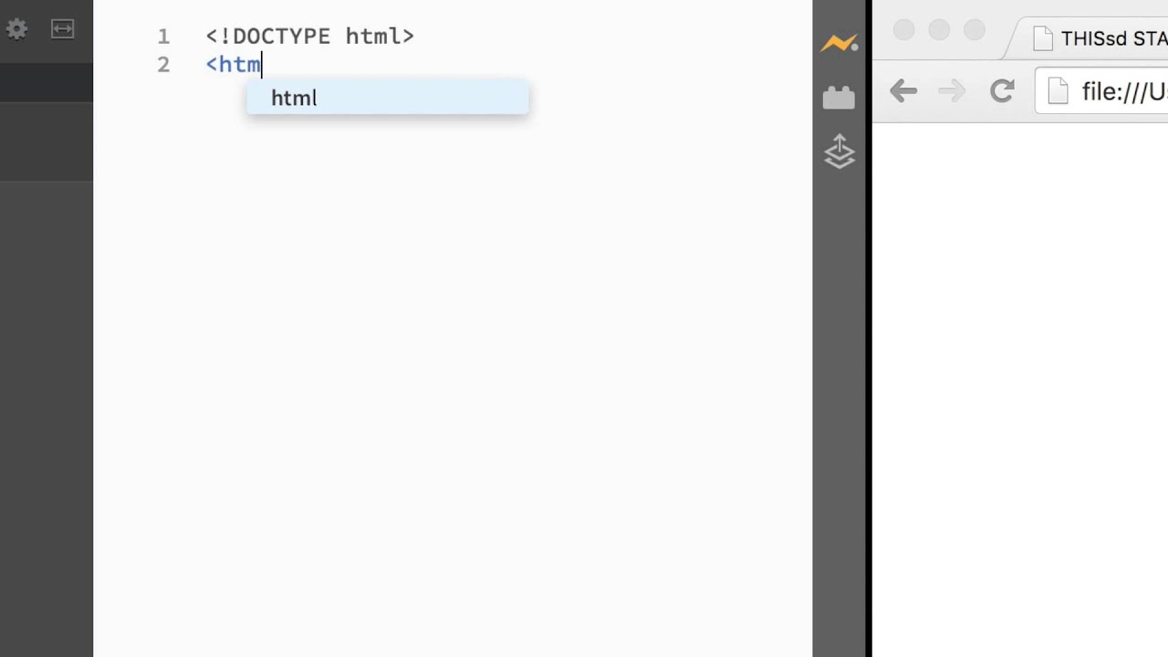 Html Set Up Your Html And Css Files Youtube