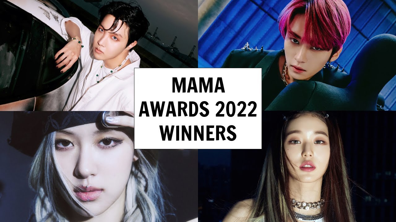 Mama Awards 2022 Winners Day 1 2 Youtube