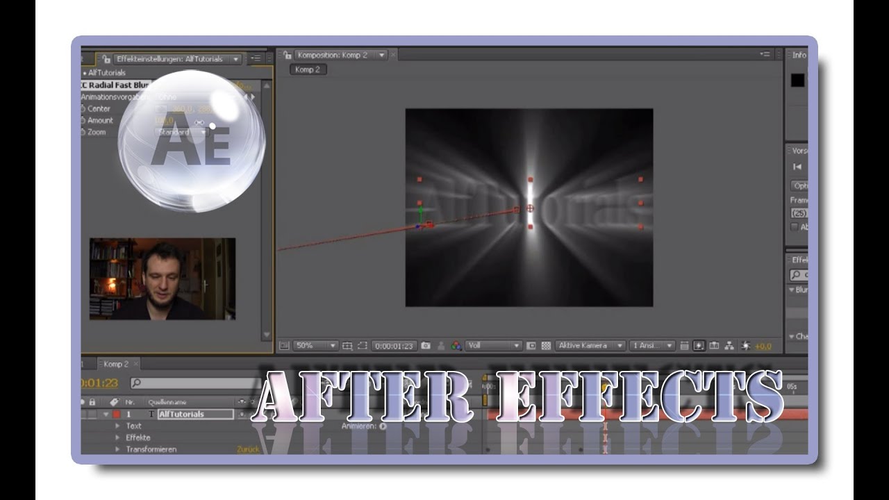 After Effects Tutorial Kleines Intro Erstellen Youtube
