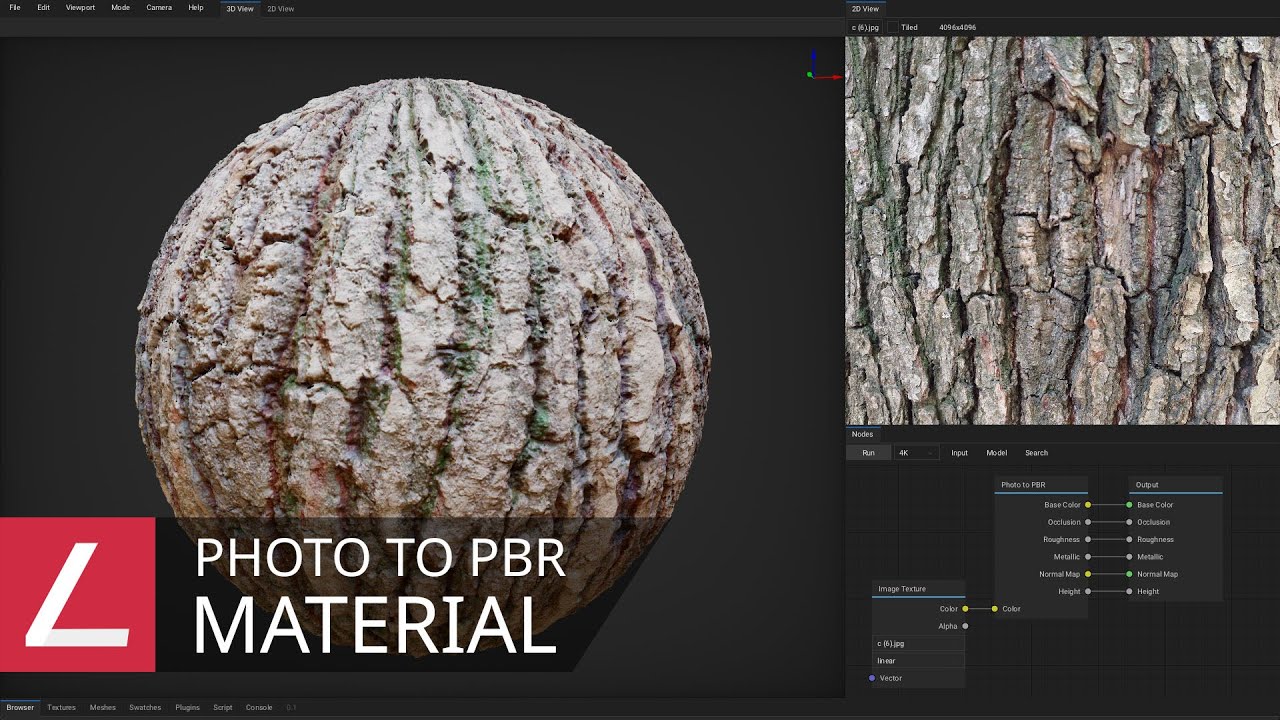 Photo To Pbr Material Armorlab Youtube