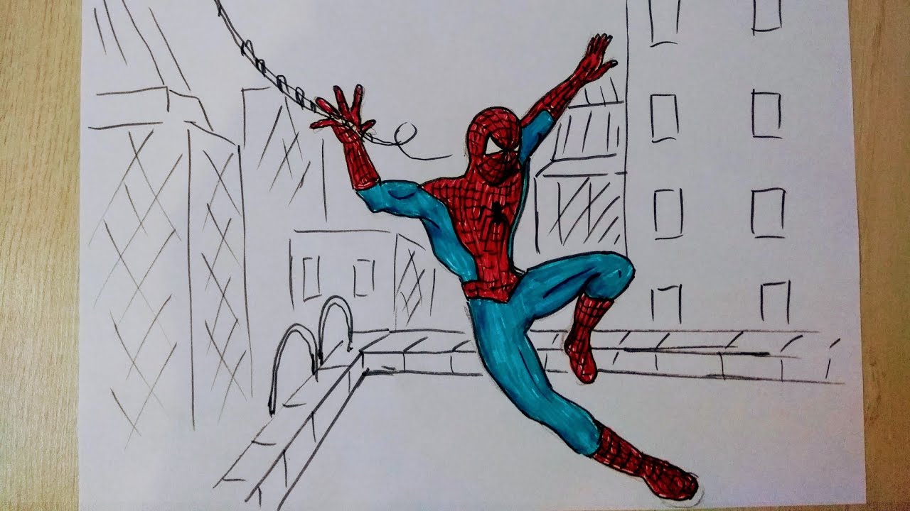 Adim Adim Orumcek Adam Nasil Cizilir Cok Kolay Spiderman Cizimi How To ... Adim Adim Orumcek Adam Nasil Cizilir Cok Kolay Spiderman Cizimi How To ...