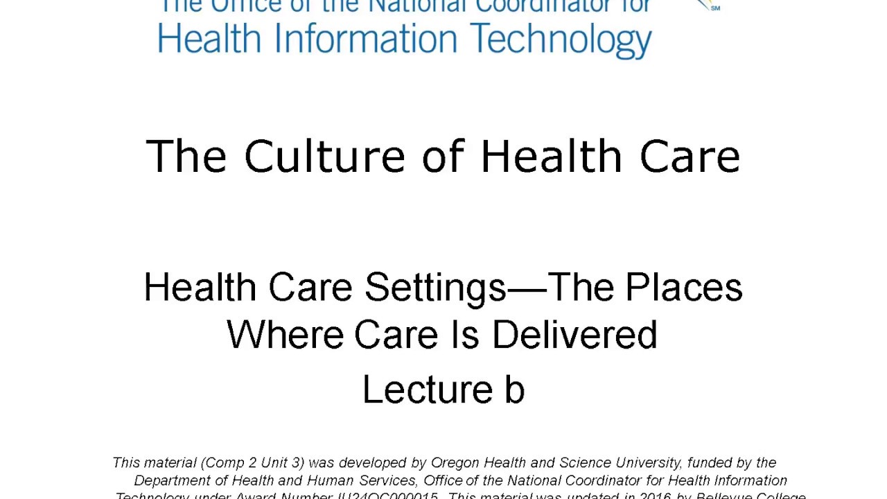 Onc Component 2 Unit 3 Lecture B Youtube