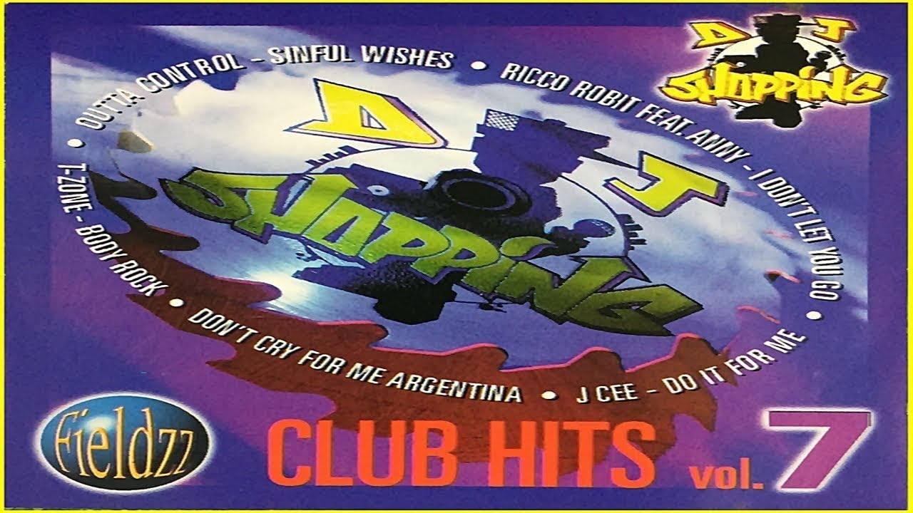 Dj Shopping Vol 7 1997 Fieldzz Discos Cd Compilation