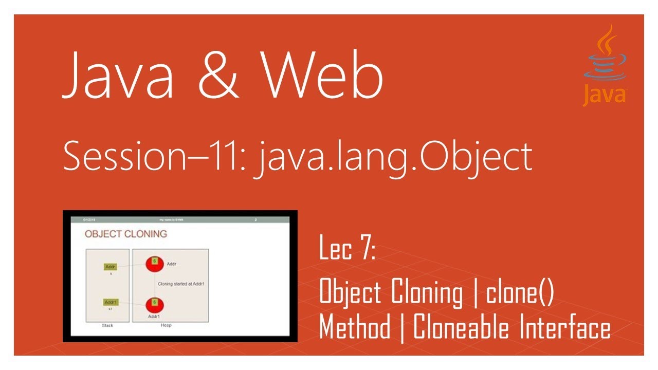 Java Object Clone Method Cloning In Java With Examples How To Create