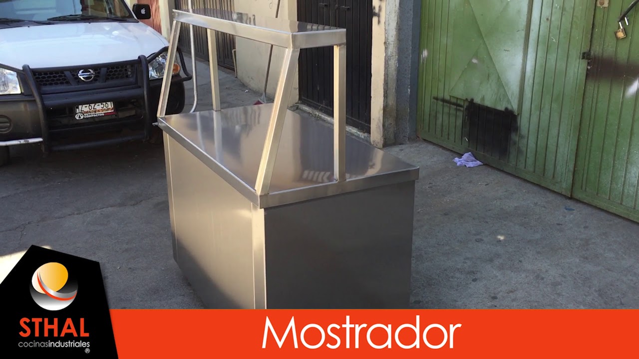 Mostrador En Acero Inoxidable Youtube