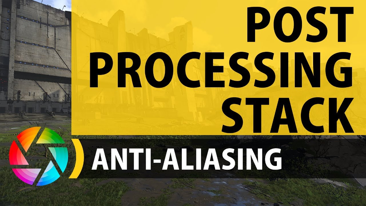 Unity3d Post Processing Stack Anti Aliasing Youtube