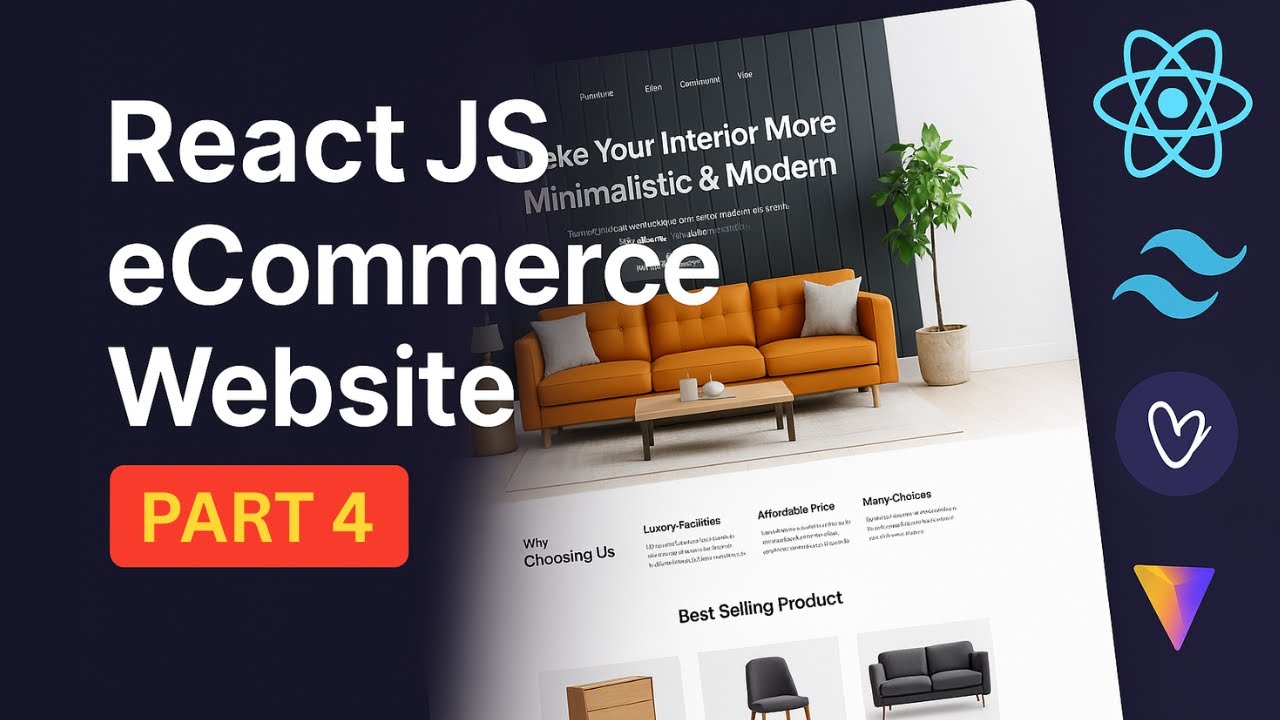 Build A Full E Commerce Website Using React Js Complete React Js