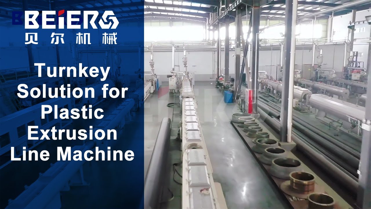 Turnkey Solution For Plastic Extrusion Production Line Machine Beier