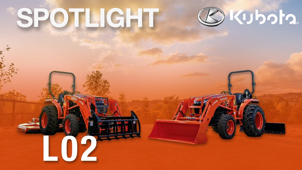 Versatility And Durability L02 Series Tractors Youtube
