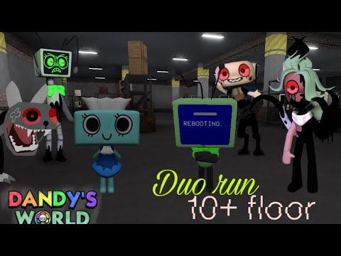 Duo Run Dandys World 10 Floors Roblox Youtube