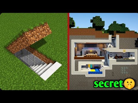 I Build A Secret Room In Minecraft Youtube
