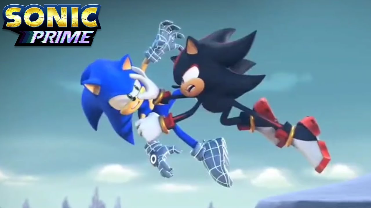 Sonic Prime Season 2 Shadow Vs Sonic New Clip New Poster Too