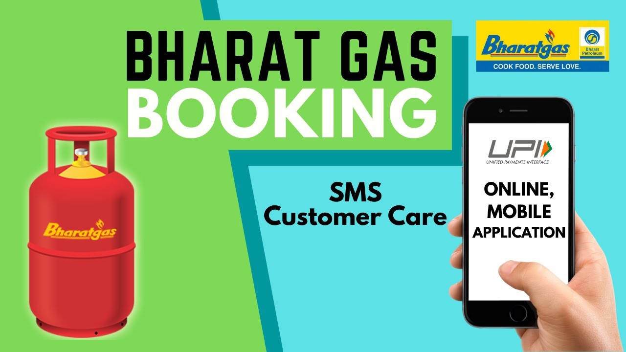 Bharat Gas Booking 2021 Through Online Sms Mobile Application Ivrs