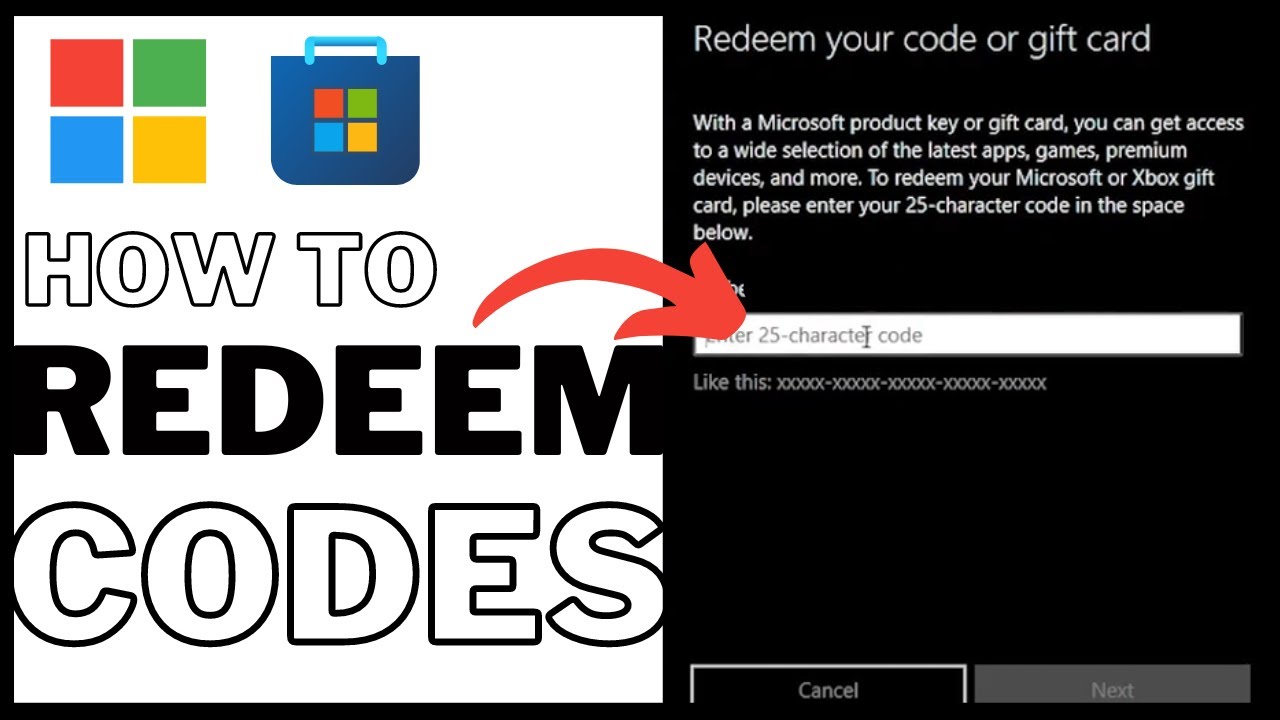 Redeem Microsoft Microsoft Store Redeem A Code Touchable Pro