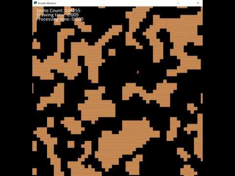 Upcoming Performance Improvements For The Python Arcade Library Youtube