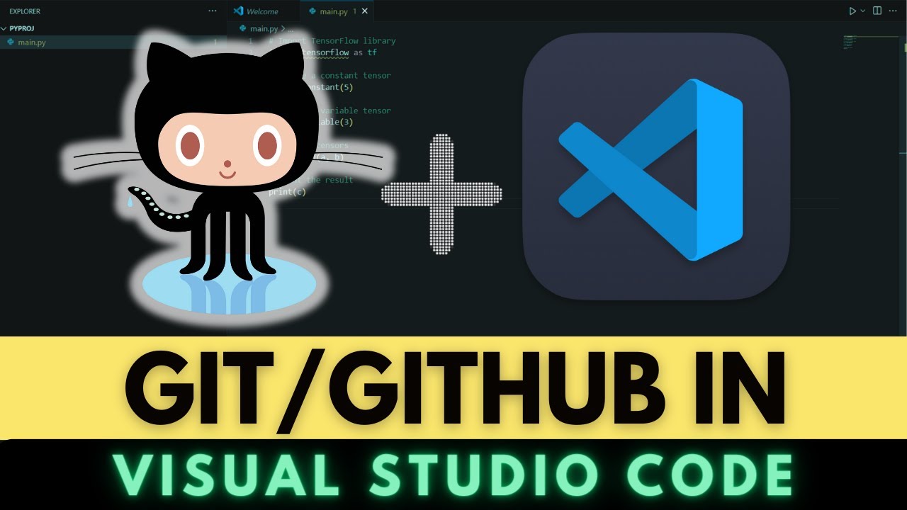 How To Use Git In Vscode Github In Visual Studio Code Youtube