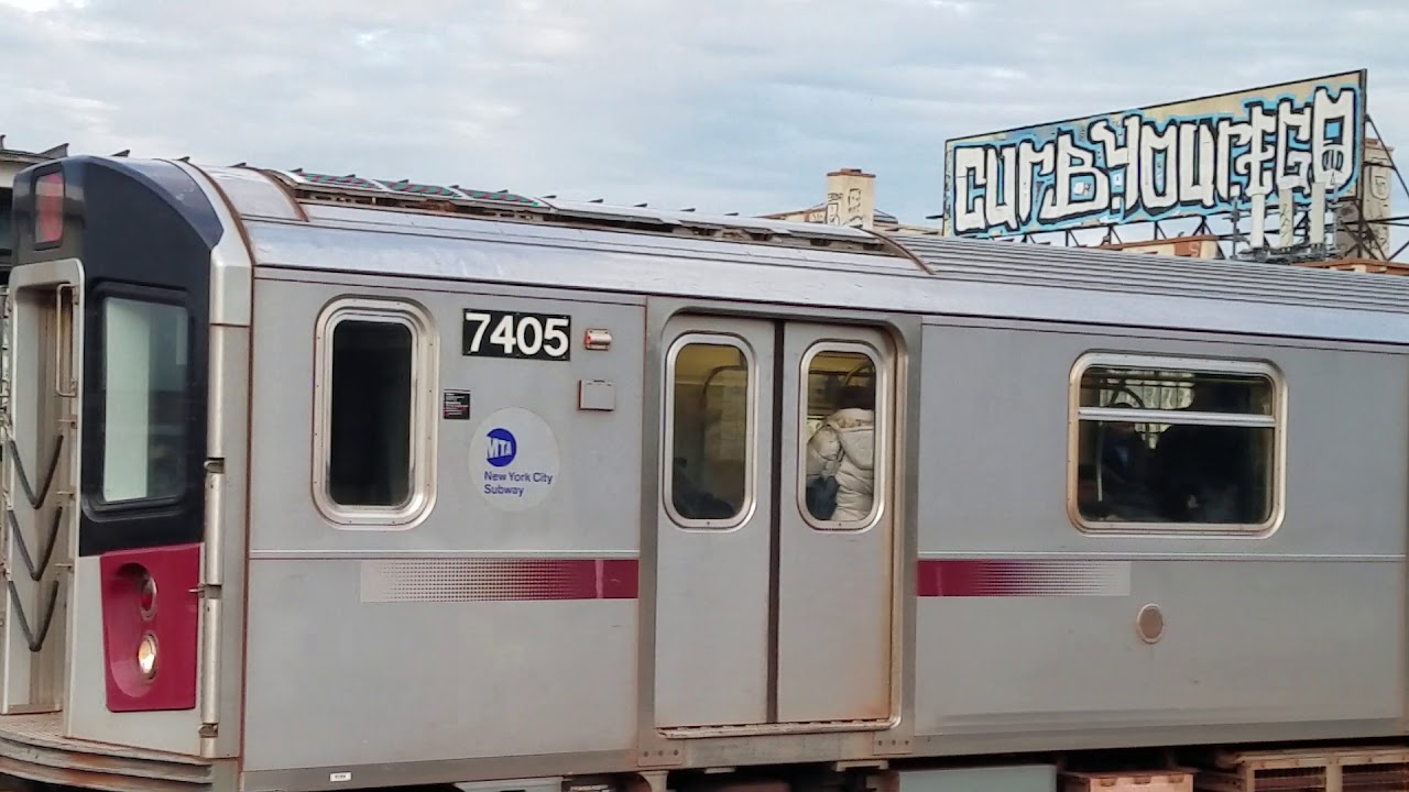 Mta Nyct Subway Kawasaki R188 7 Train Rawson 33rd Street Station