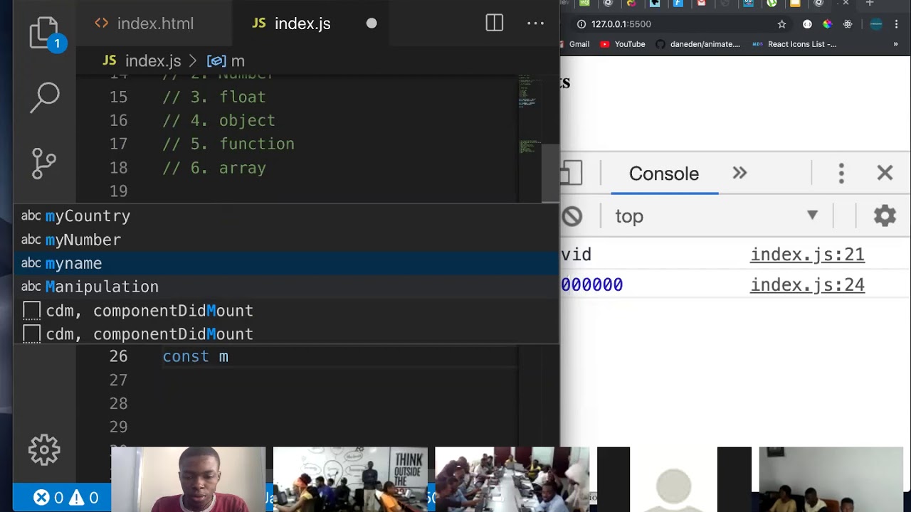 Javascript Tutorial 1