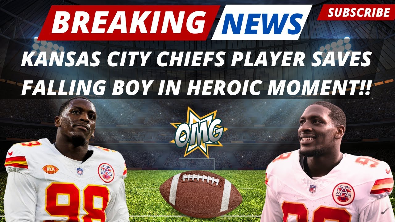 Kansas City Chiefs Player Saves Falling Boy In Heroic Moment Tershawn