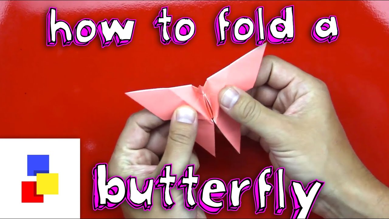 How To Fold A Butterfly Youtube