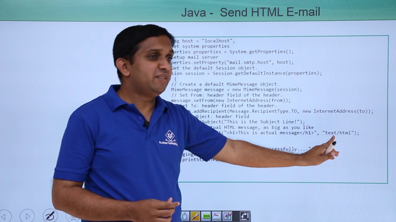 Java Send Html Email Youtube