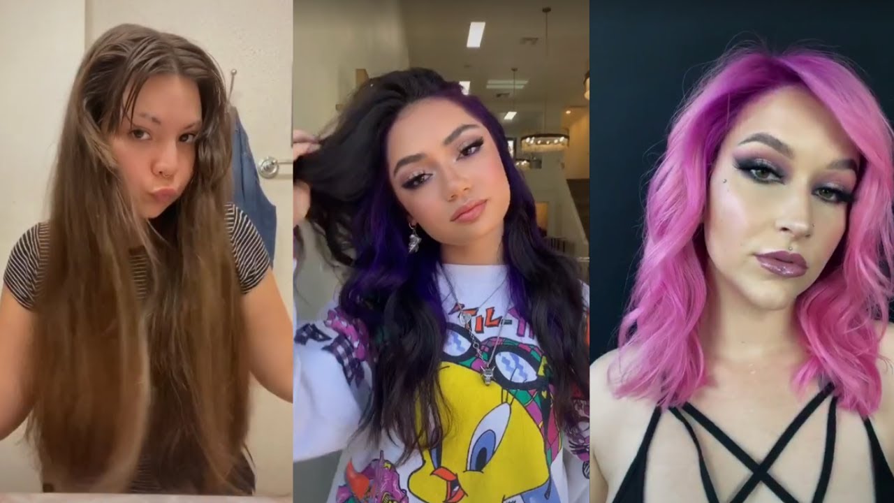 Amazing Hair Transformations Tik Tok Compilation Youtube