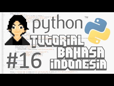 Python 3 5 Tutorial Bahasa Indonesia 16 Class Youtube