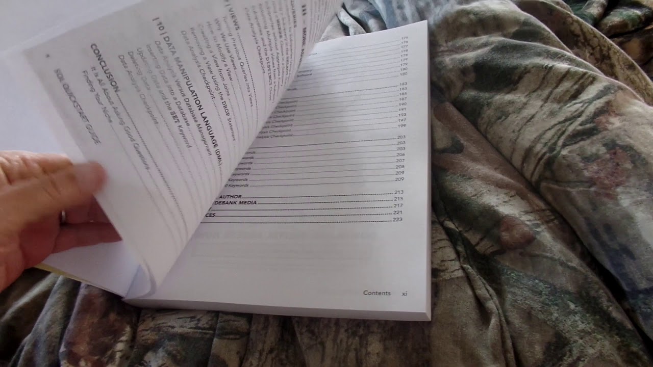 Sql Quick Start Guide Youtube