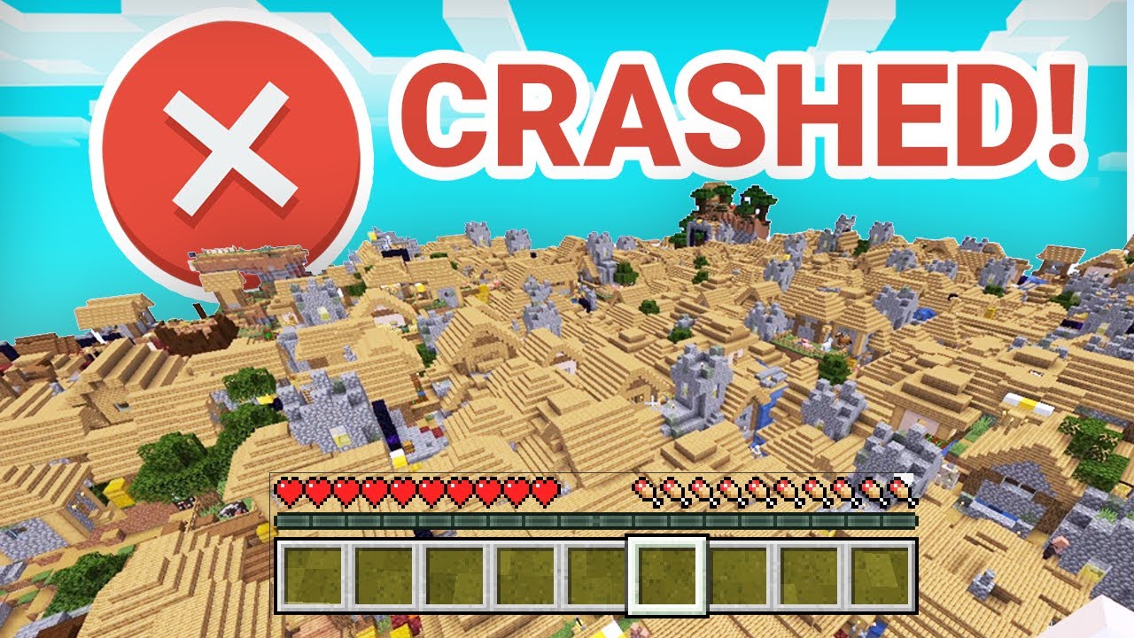 This Crashed My Minecraft Youtube