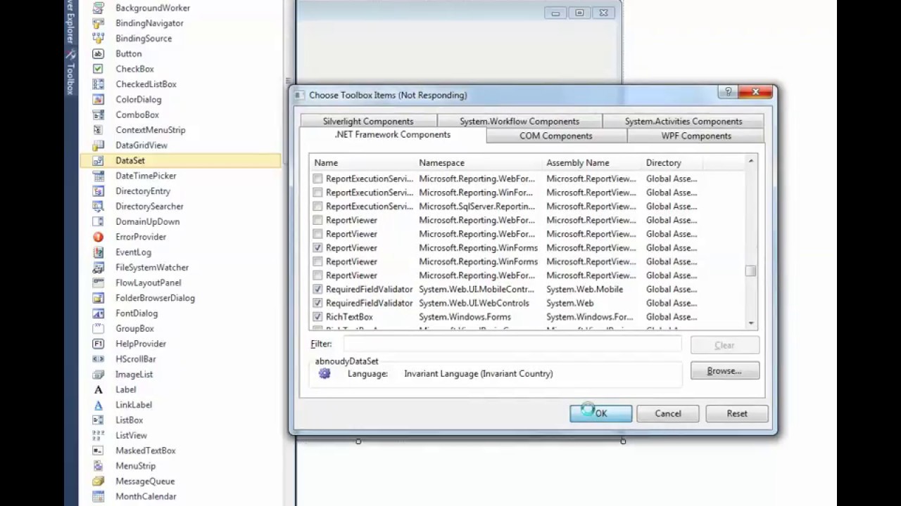 How To Add Reportviewer Control In Visual Studio Windows Forms