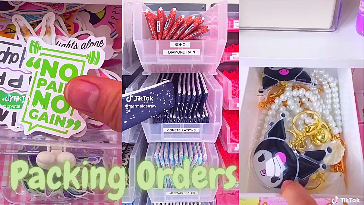 Packing Orders Asmr 18 Small Business Tmmb S Youtube