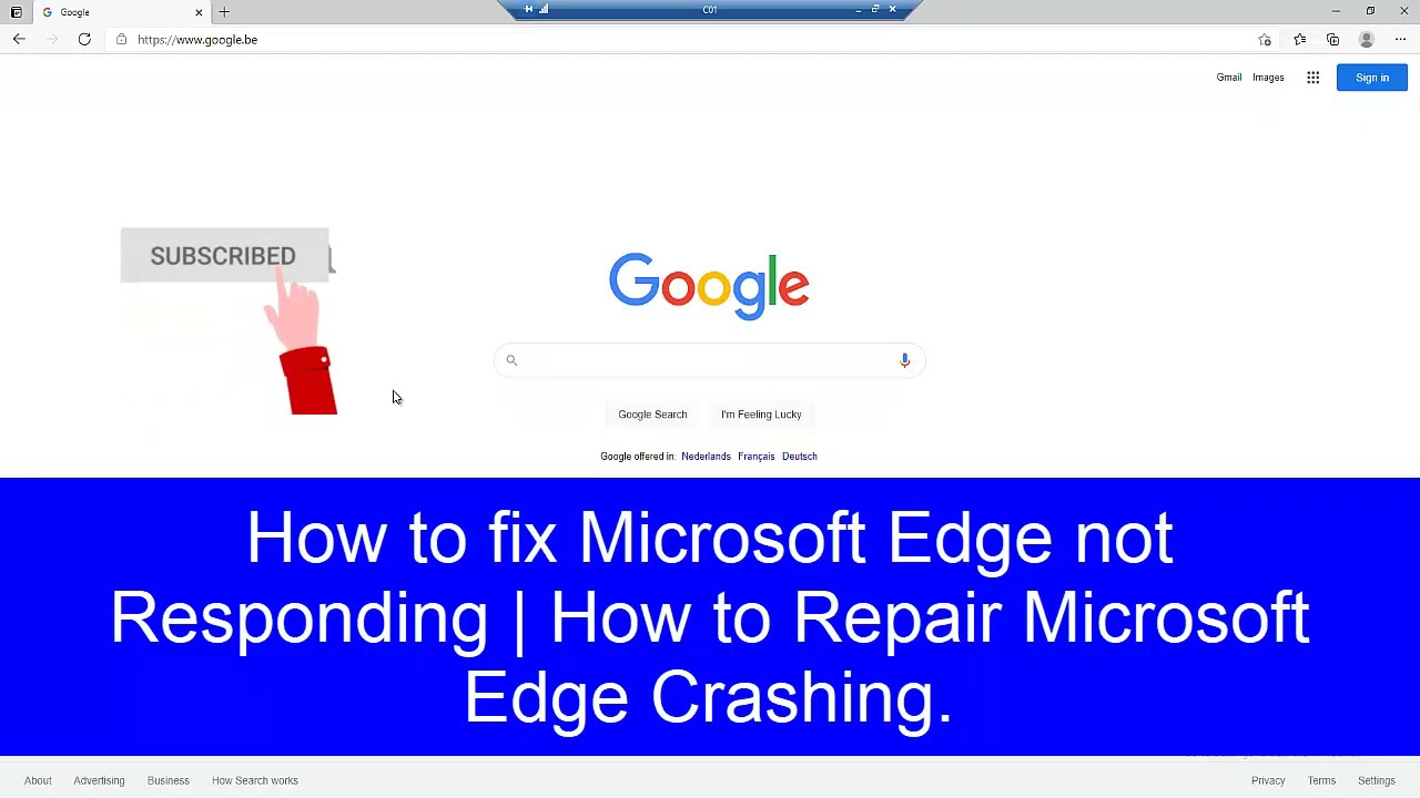How To Fix Microsoft Edge Not Opening Microsoft Edge Not Responding