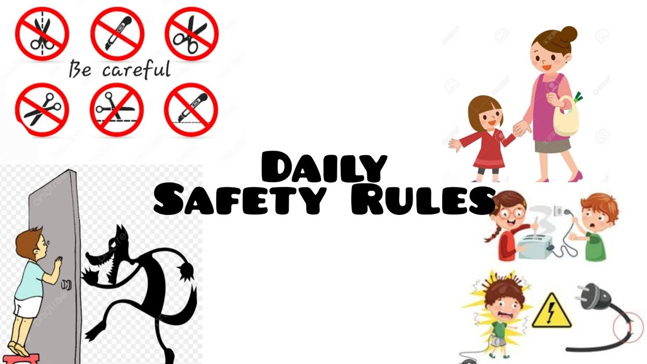 Daily Safety Rules Kids Videos Youtube