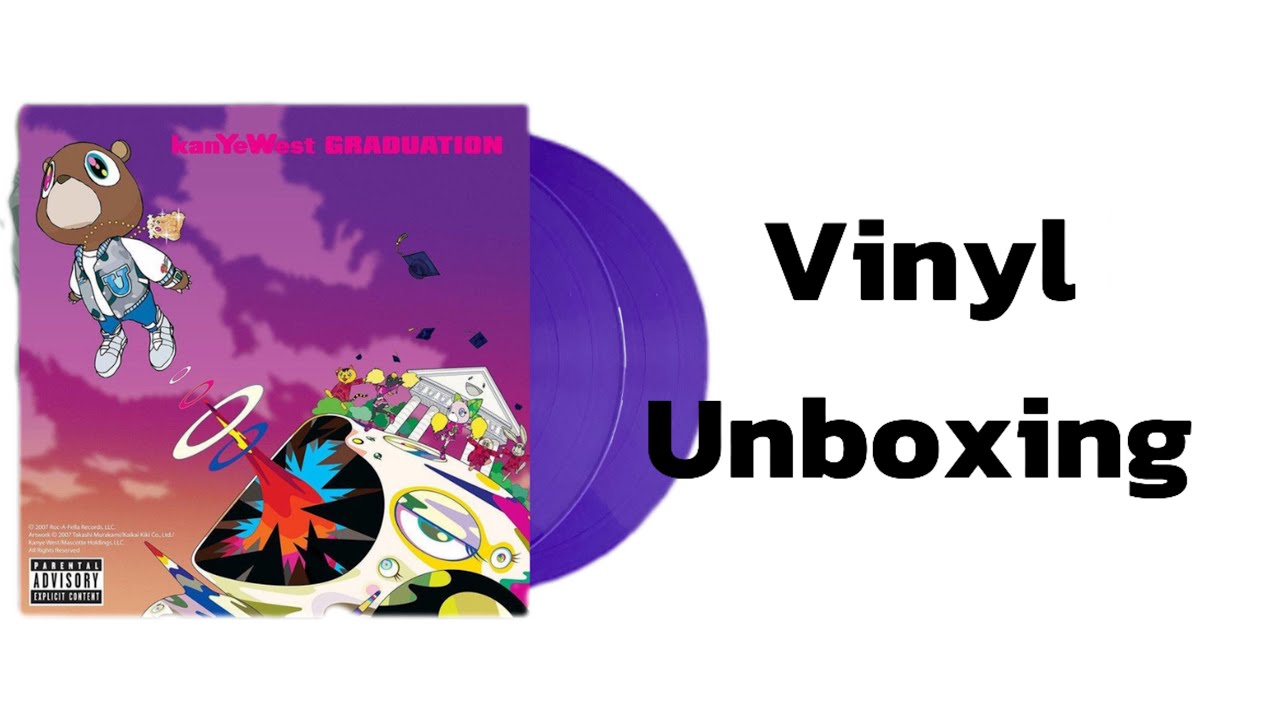 Graduation By Kanye West Vinyl Unboxing Youtube