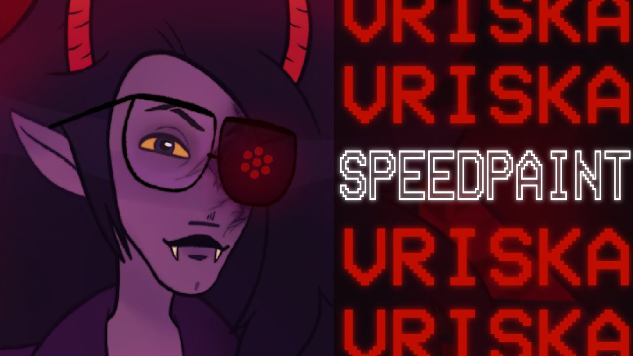 Vriska S Strifespecidub Intro Speedpaint Youtube
